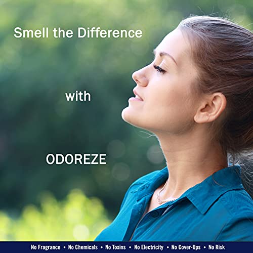 ODOREZE Natural Probiotic Compost Smell Eliminator Spray: 16 oz. Concentrate Makes 64 Gallons to Stop Composting Stench
