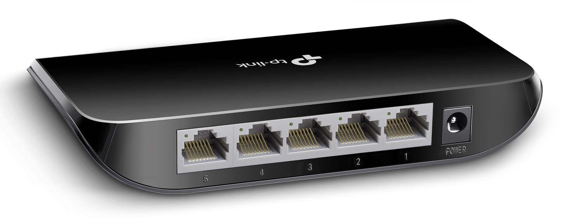 TP-LINK TL-SG1005D 10/100/1000Mbps 5-Port Gigabit Desktop Switch, 10Gbps Capacity(Renewed).
