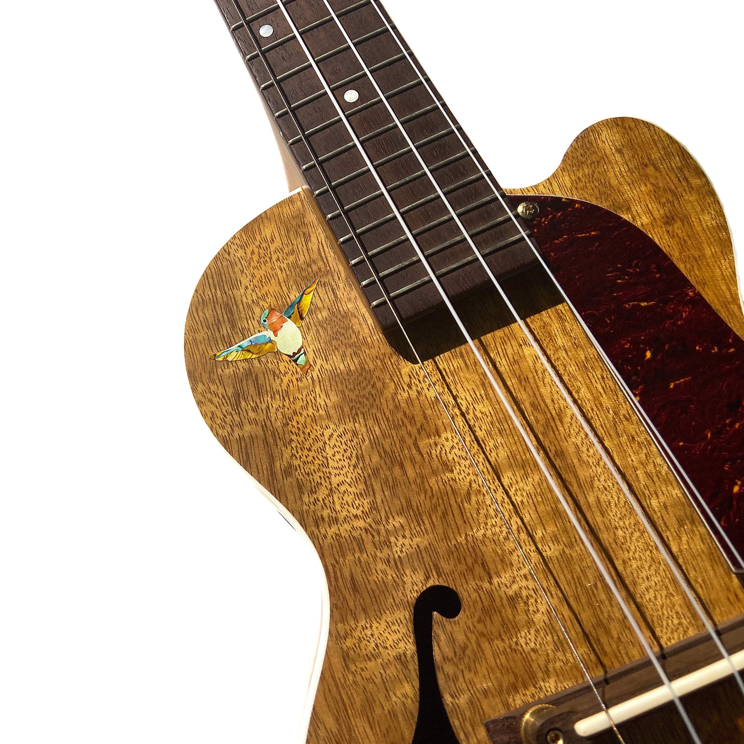 Inlay Sticker Decal for Guitars, Bass & Ukuleles - Dancing Hummingbirds