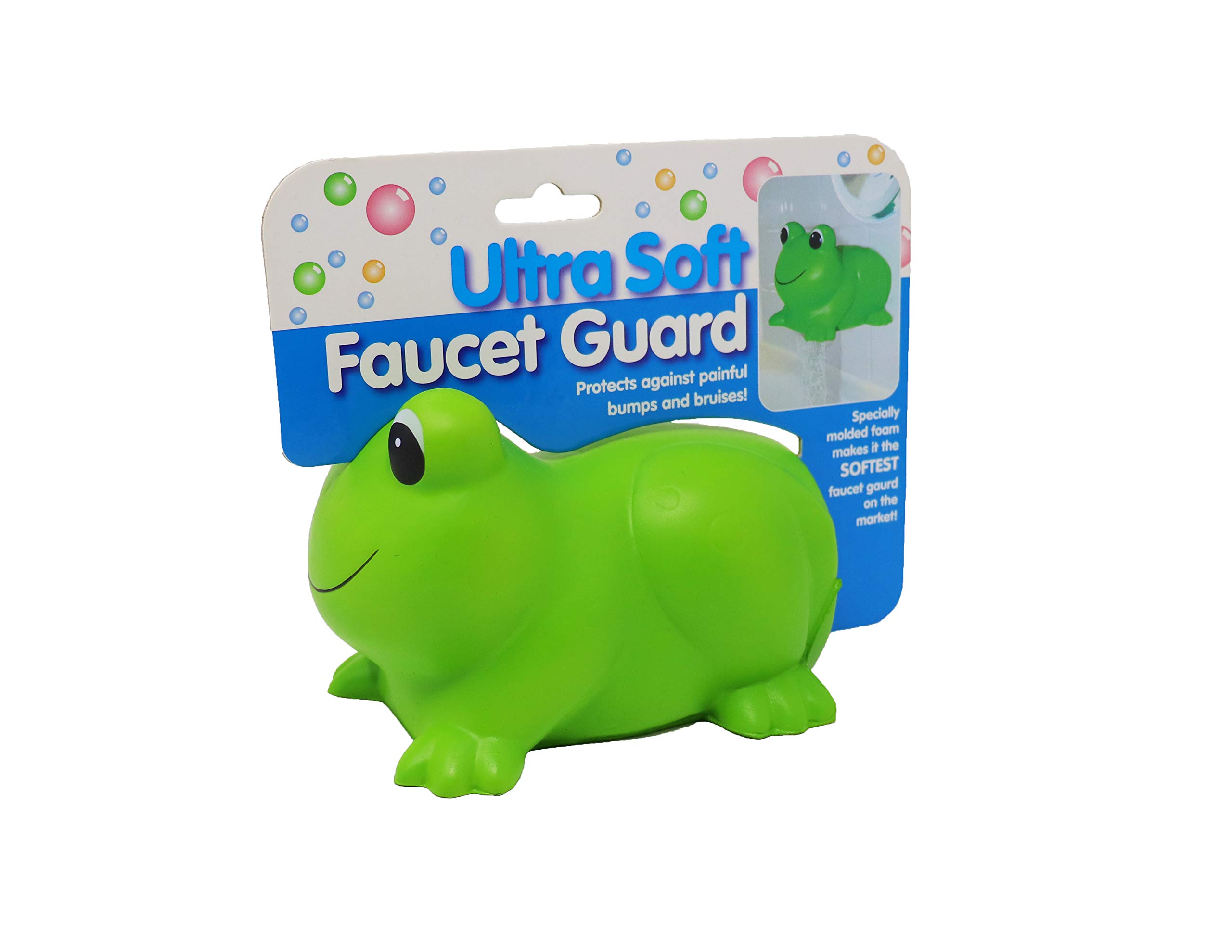 Ultra Soft Faucet Guard | Baby Bath Spout Cover | Foam Tub Faucet Cover | Frog
