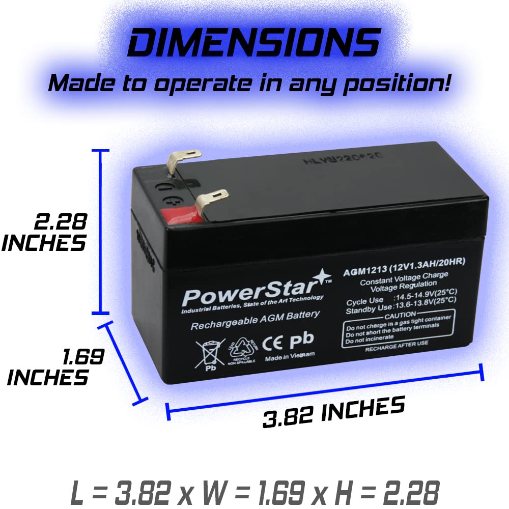 PowerStar UT1213 Compatiable with Mercedes Benz ML E CL CLS 000000004039 N000000004039 Computer Battery