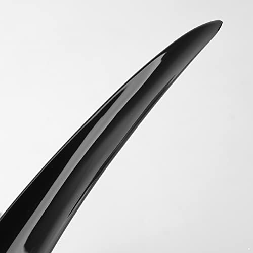 iiniim 5 Leaves Plastic Fan Blade 20 Inch Household Standing Pedestal Fan Table Fanner Replacement Part with Nut Cover Black One Size