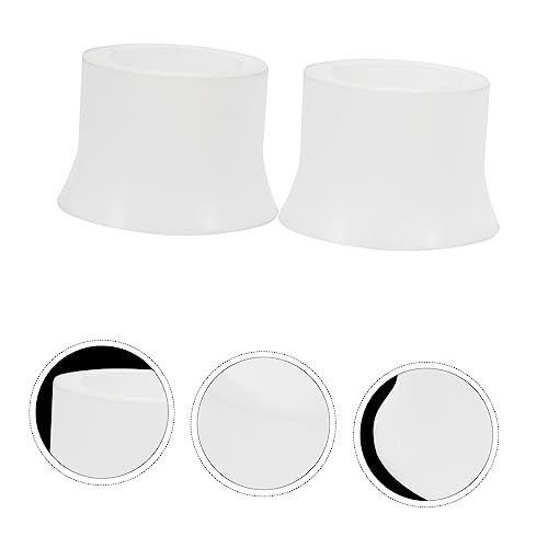GANAZONO 2Pcs ice Cream Sealing Ring ice Cream Machine Part ice Cream Machine Silicone Ring ice Cream Accessories Store Supplies Silica Gel Soft Serve ice Cream Machine Multifunction White