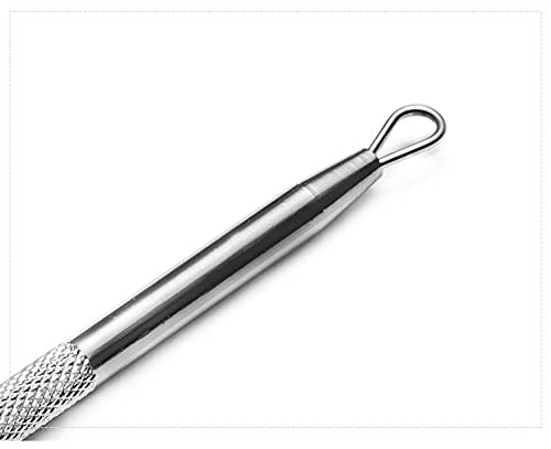 BeeSpring Stainless Steel Blackhead Needle/Loop Blackhead Extractor/Comedone Extractor/Blackhead Remover/Whitehead Remover