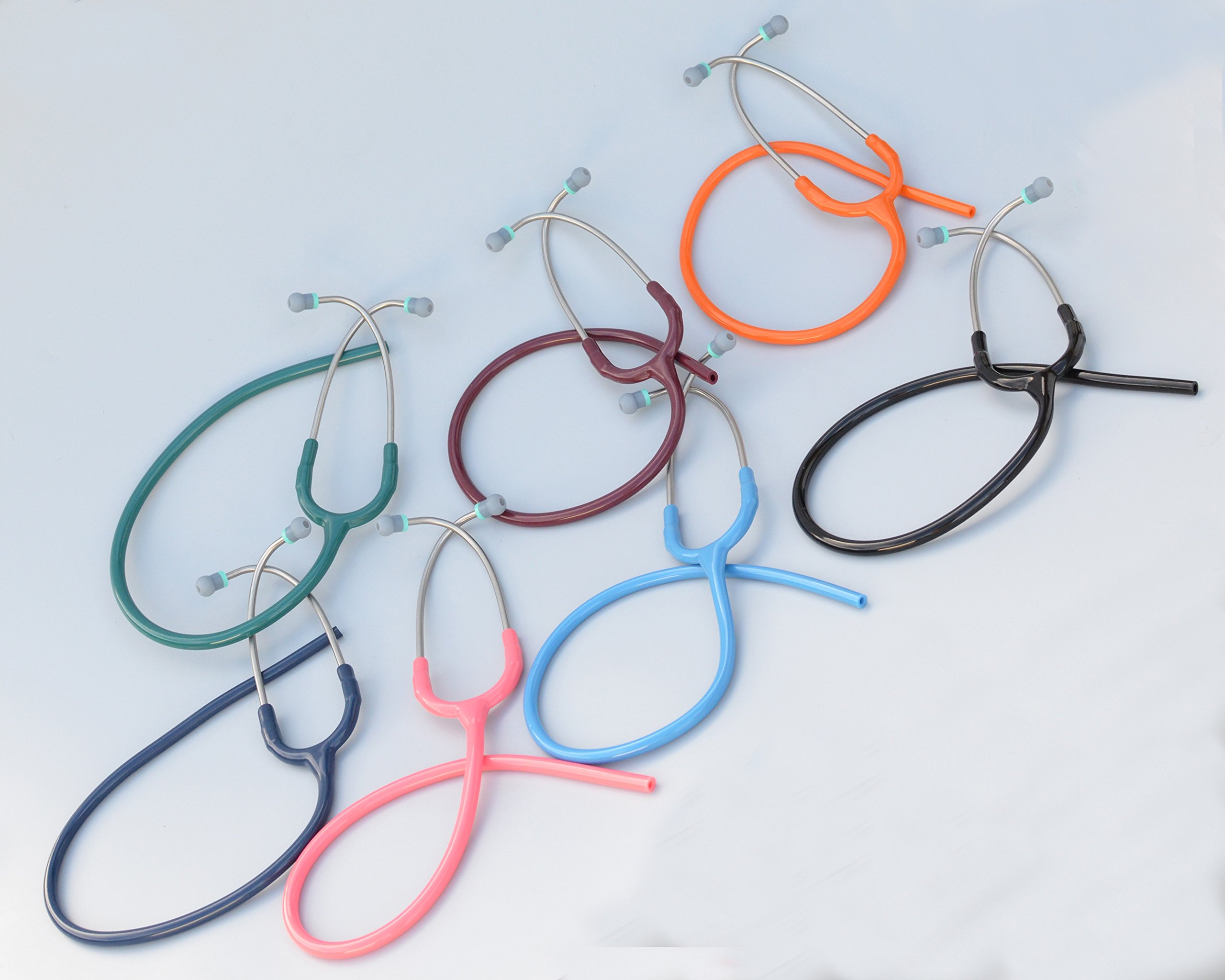 Replacement Tube by MohnLabs fits ALL leading brand SE standard classic Stethoscopes - T3 BLUE