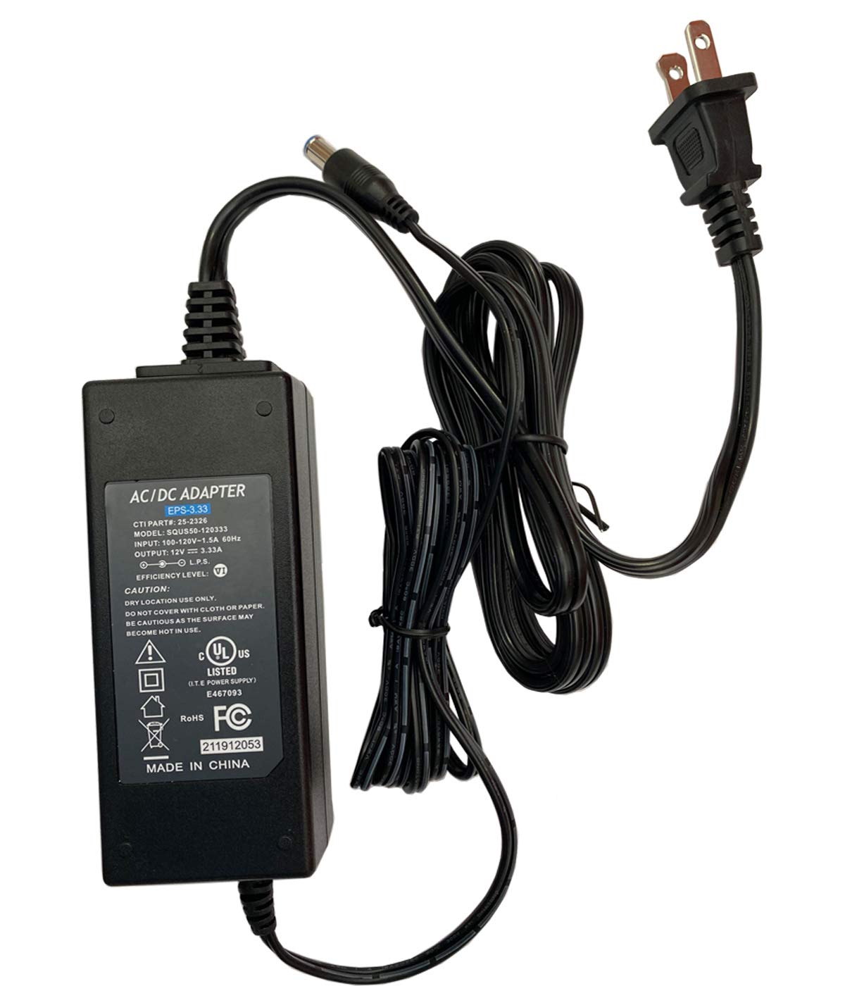 UPBRIGHT 12V AC/DC Adapter Compatible with LG Electronics FSP036-DGAA1 E2060T-PN 20" Widescreen LED LCD Monitor 12VDC 3000mA DC12V 3A 12.0V 3.0A 12 Volts 36W Power Supply (w/Center Pin Inside Tip)