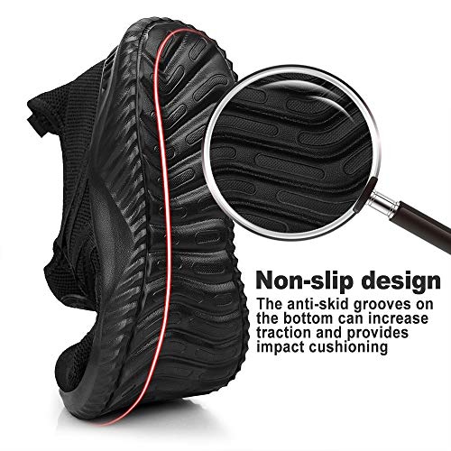Feethit Mens Slip On Running Shoes Breathable Lightweight Comfortable Fashion Non Slip Sneakers for Men
