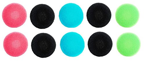 iPhone Earphones Headphones Replacement Foam Pads Cushions 5 Pack in 4 Colors Universal - T-MOBILE Retail Packaging