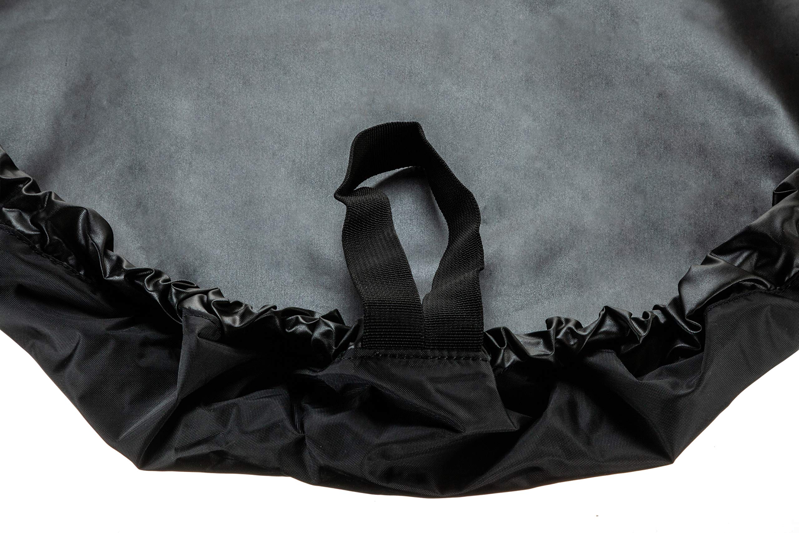 attwood 11775-5 Universal Kayak Cockpit Cover with Clips - Black Nylon, One Size