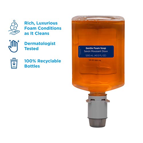 Georgia-Pacific Pacific Blue Ultra Manual Gentle Foam Hand Soap Refills by GP PRO (Georgia-Pacific),Pacific Citrus,43715,1200 mL Per Bottle,4 Bottles Per Case