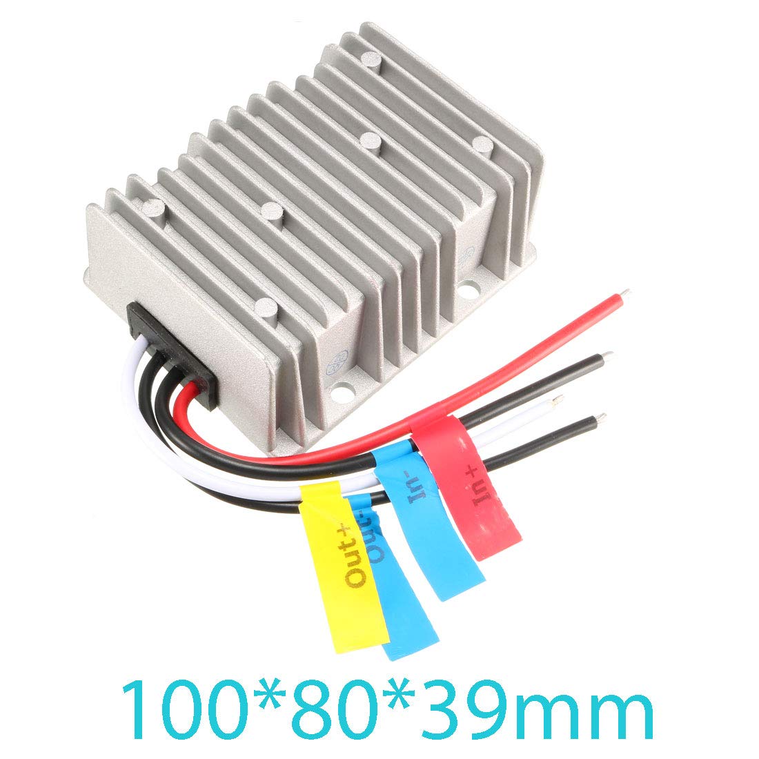 uxcell Voltage Converter Regulator DC/DC DC 24V Step-Up to DC 48V 10A 480W Power Boost Transformer Waterproof