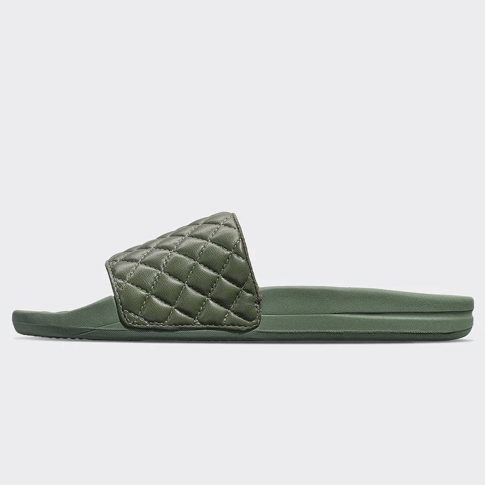 APL: Athletic Propulsion Labs Women's Lusso Slide, Fatigue, 11