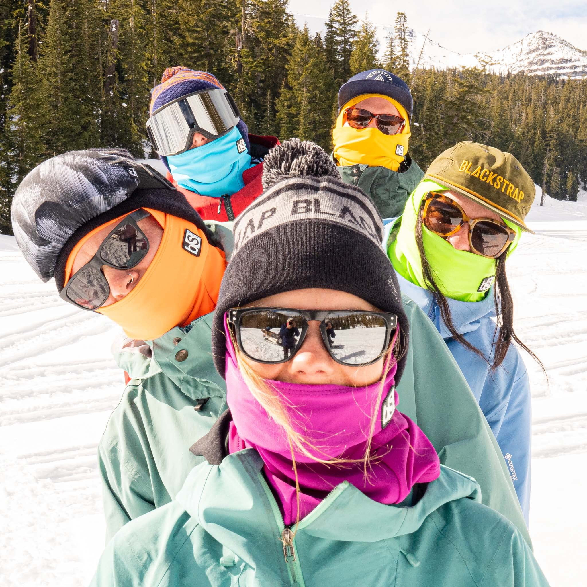 BLACKSTRAP Hood Balaclava Face Mask, Dual Layer Cold Weather Headwear for Men and Women (Drab)