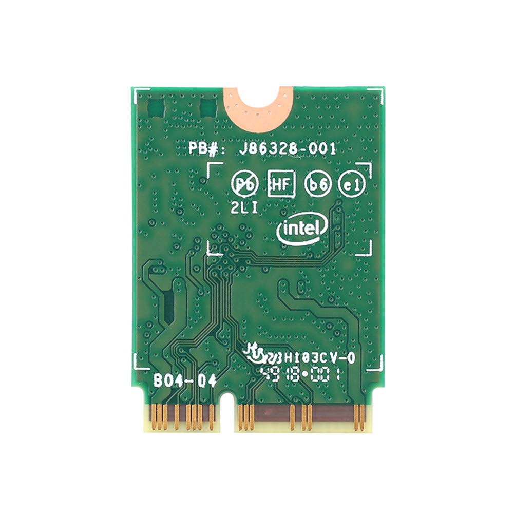 AX201NGW WiFi Card,WiFi 6E M.2 Laptop 2.4Gbps 802.11ax Wireless Intel AX201 Wireless Card 11AX WiFi Adapter with Bluetooth 5.3 MU-MIMO for Windows 10, 64-bit, Google Chrome OS, Linux(64bit)