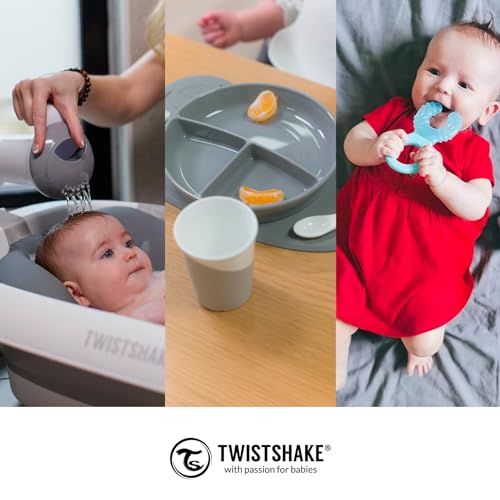 Twistshake Anti Colic Teat Nipples - Premium Quality Baby Nipples for a Comfortable Feeding Experience - Suitable for 2+ Months, 2 Count (Pack of 1)