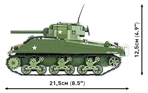 COBI Historical Collection World War II M4A3 Sherman Tank