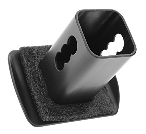LFPartS Stainless Steel Black Hitch Tube Cover Fits 2" Receivers