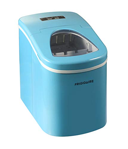 Frigidaire EFIC108-BLUE Counter-top Portable, Compact Ice Maker, Blue, 26 lb per Day
