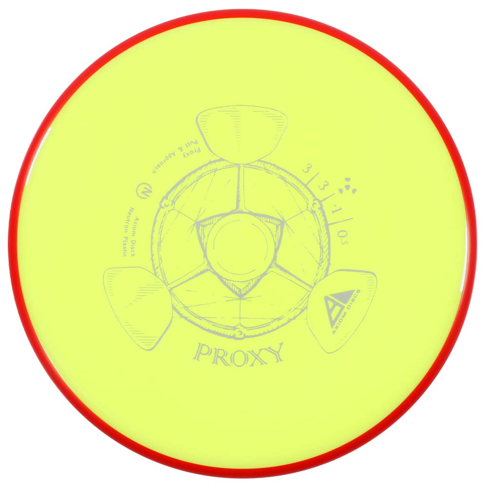 Axiom Discs Neutron Proxy (Soft) Disc Golf Putter (170-175g / Colors May Vary)