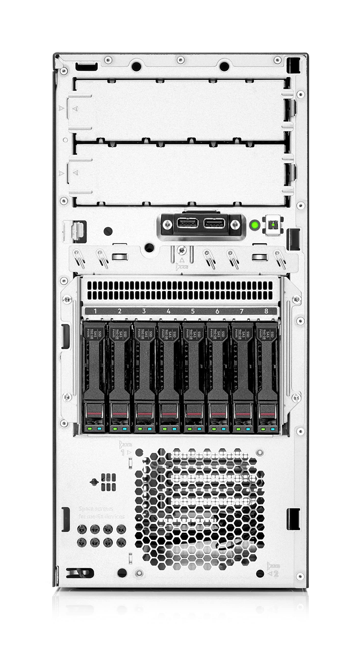 HPE ProLiant ML30 Gen10 Plus E-2314 2.8GHz 4-core 1P 16GB-U 4LFF 350W PS Server