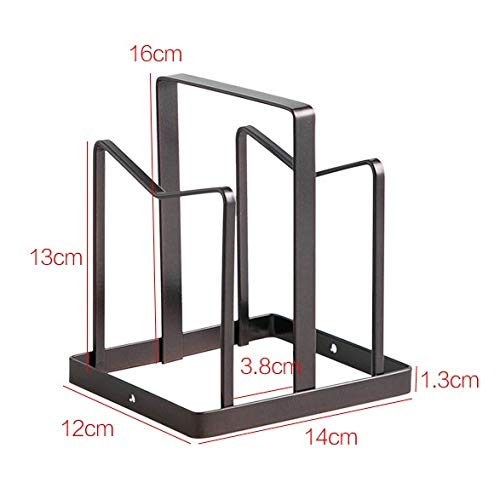 BHVXW Kitchen Spoon Holder Pot Lid Holder Storage Box Pot Lid Holder Storage Pot Lid Spoon Holder Tableware Storage Rack