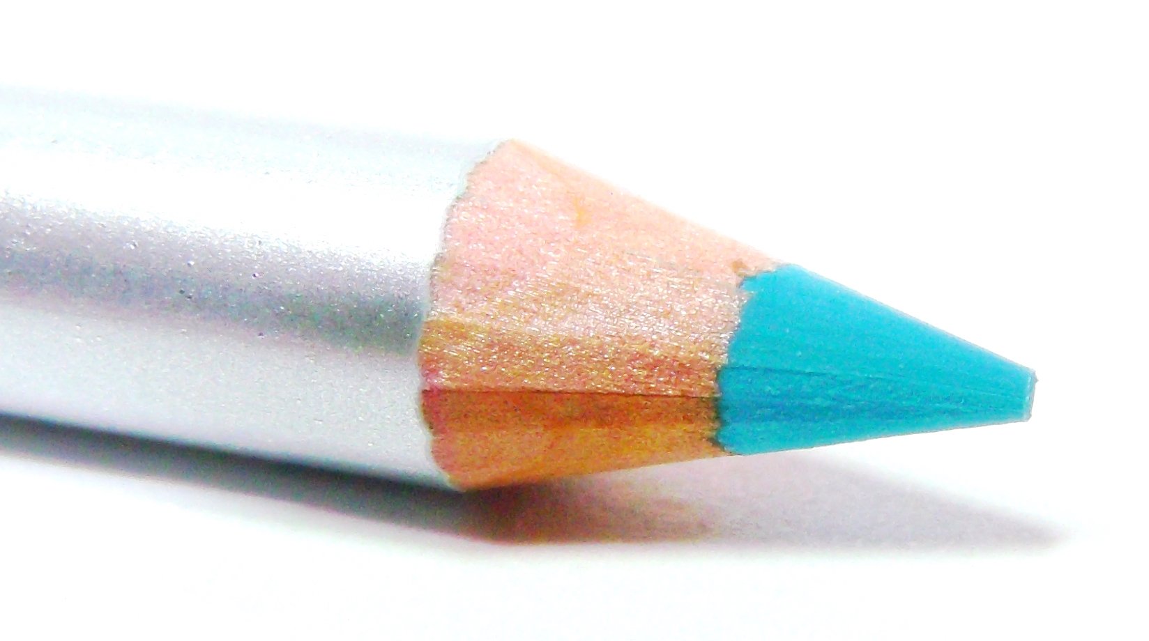 Pure Ziva Bright Azul Teal Turquoise Vibrant Light Sky Blue Wood Eyeliner Pencil, HD Professional Eye Liner Smudge Proof Long Lasting No Animal Testing & Cruelty Free