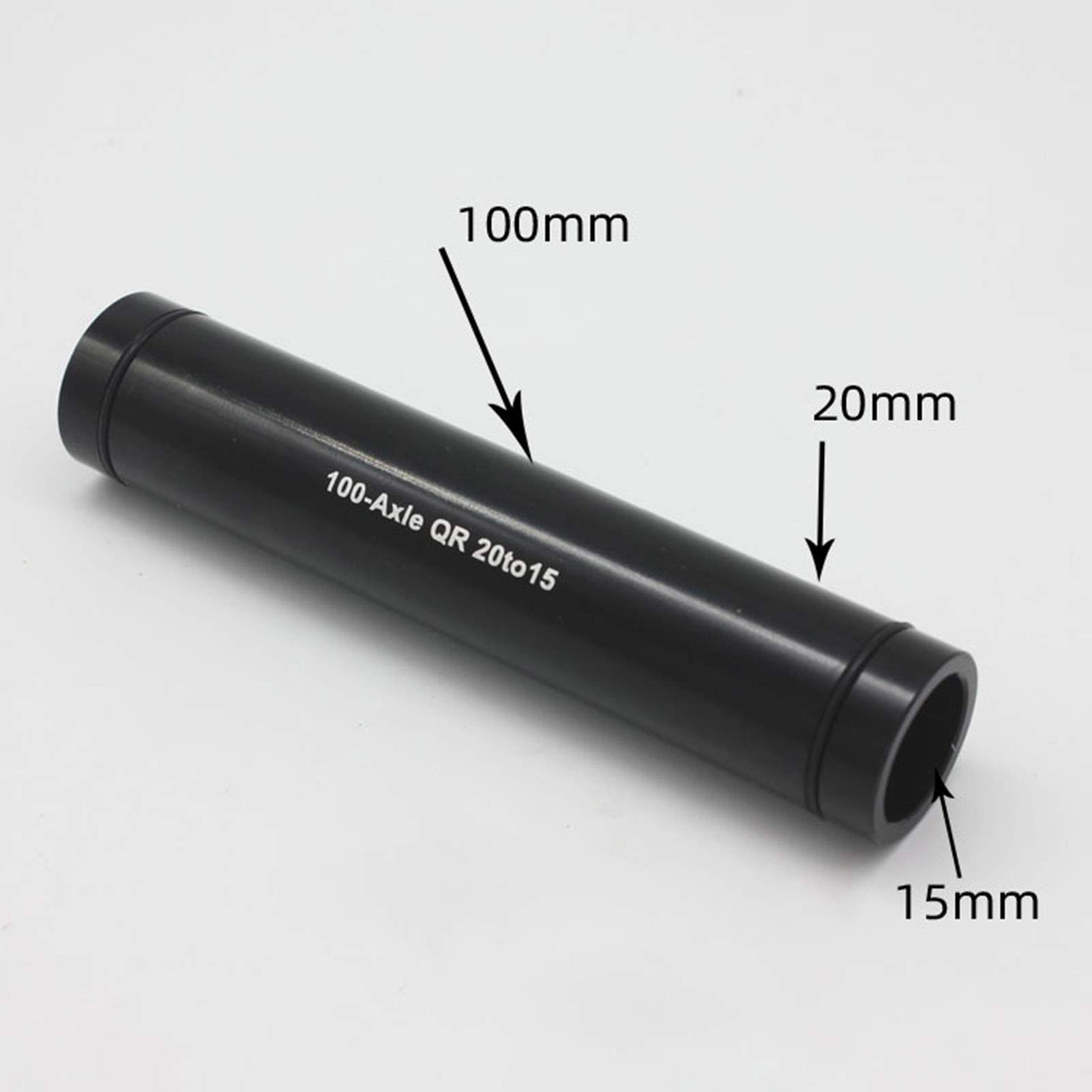 BARMI Compatible with MTB Mountain Bike 20mm 15mm Thru Axle Adapter for 100mm/110mm Fork Cycling Tool,Perfect Bike Accessories 1