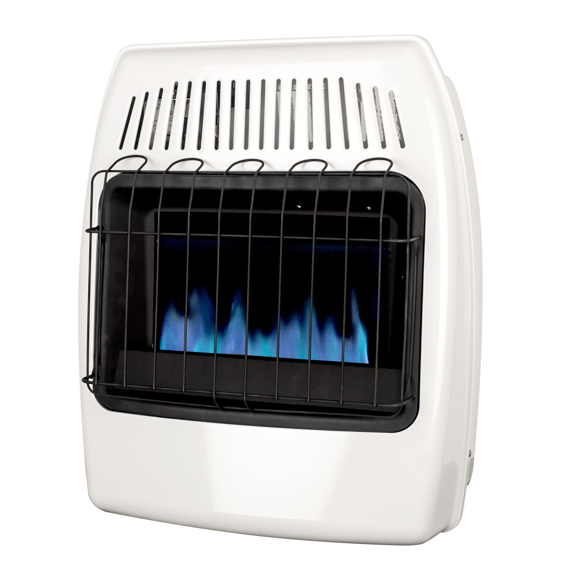 Dyna-Glo 20,000 BTU Natural Gas Blue Flame Vent Free Wall Heater, White