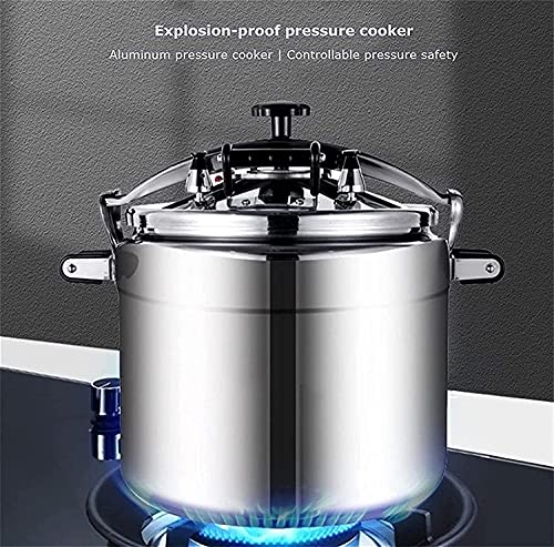 FFLLAS Pressure Cooker,50 Liter Large Capacity Explosion-Proof High Pressure Cooking Pot Suitable for Gas Stove Cooker Restaurant Hotel Commercial,50L