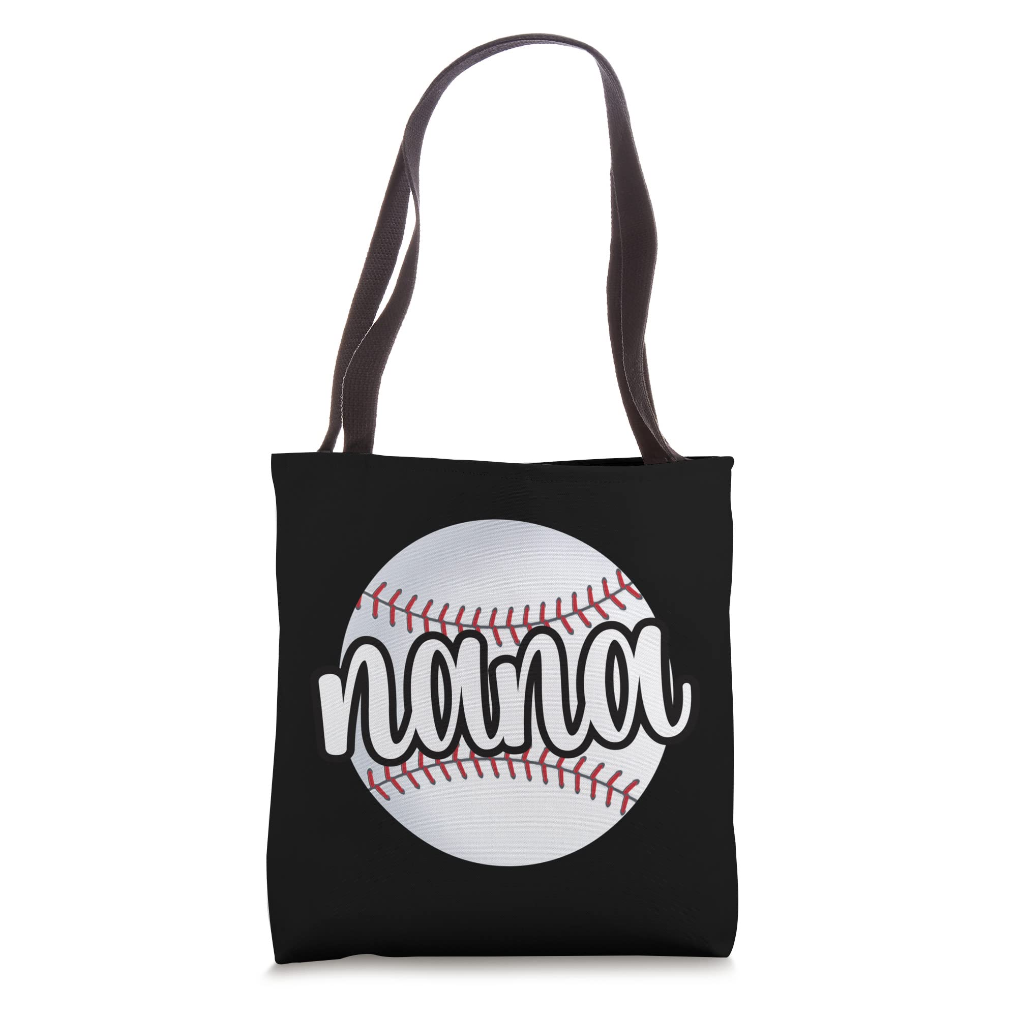 Baseball Nana Proud Baseball Grandma Nana Tote Bag