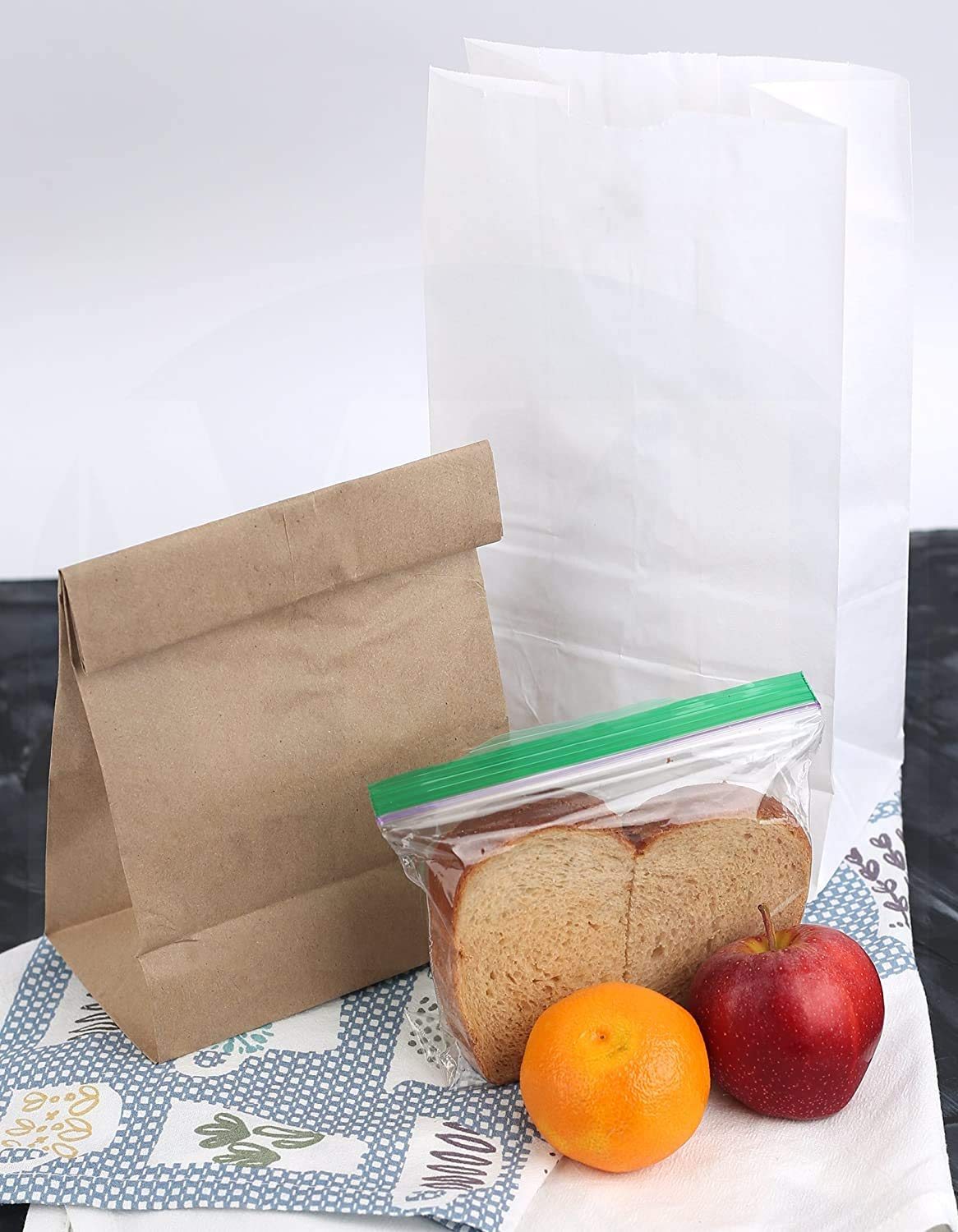 Black Duck Brand Kraft Paper Lunch Bags (30 Bags)