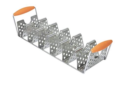 Blackstone Stainless Steel Taco Rack Holder with Handles (1)