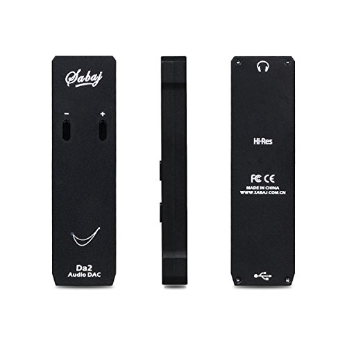Sabaj Da2 2in1 Portable Headphone Amplifier USB DAC Earphone AMP 32bit/768kHz