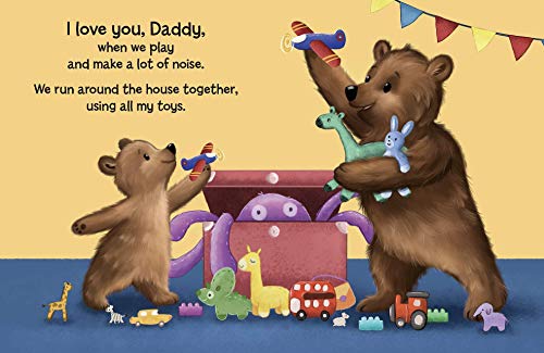 I Love You, Daddy - Children's Padded Board Book - Love