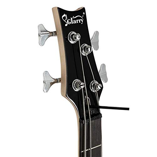 Bass Glarry GIB Electric Bass Guitar Full Size 4 String Burlywood