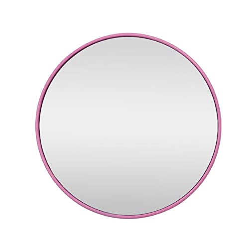 cdar Handheld Mirror,Hand Held Mirror, Salon Hairdresser Plain Mirror, Cosmetic Salon Makeup Hand Mirror for Professional Barbers Pink 05