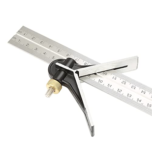 Combination Square 600mm Metal Adjustable Combination Square Right Angle Ruler Engineer Measuring Tool with Square Head
