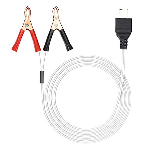 BougeRV Generator DC Charging Cables for Honda Generator 16AWG with 2X 20A Pure Copper Alligators 10 Feet Cord Fit for Honda EU1000i EU2200i(Original one) EU2000i EU3000i is Replaces 32650-892-010AH