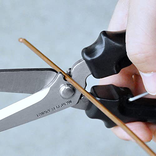 CANARY Carpet Cutter Tool 8" Heavy Duty Carpet Scissors, Razor Japanese Stainless Steel Blade, Spring Loaded Hand Shears for Carpet, Rug, Artificial Grass, Metal Mesh, Made in JAPAN