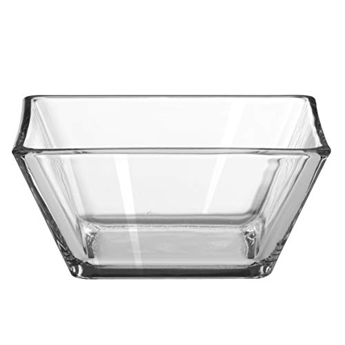Libbey Tempo 12-Piece Glass Dinnerware Set, 37 oz, Clear, Service for 4