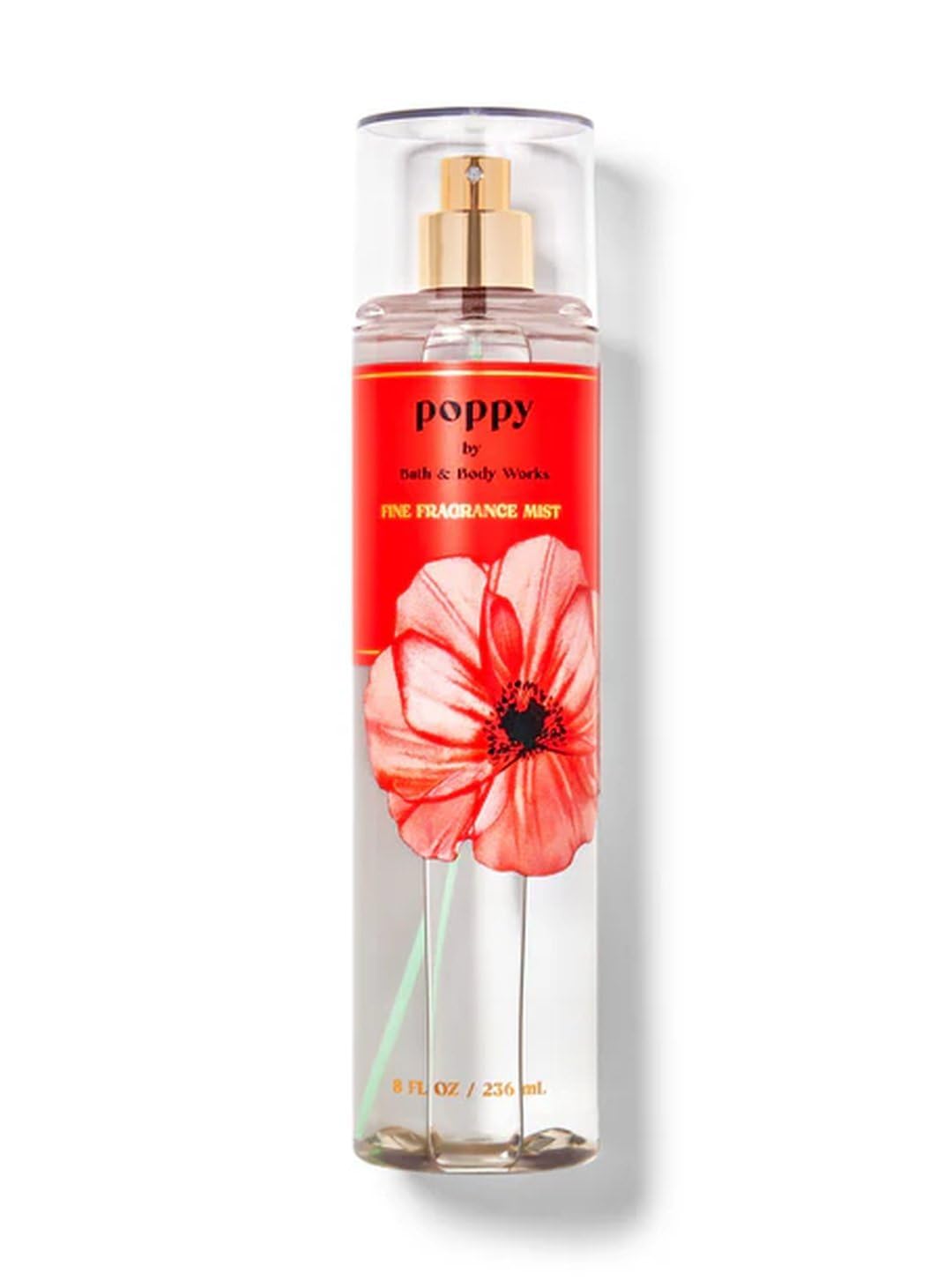 Bath & Body Works Poppy Fine Body Fragrance Mist 8 Fluid Ounce (Poppy)
