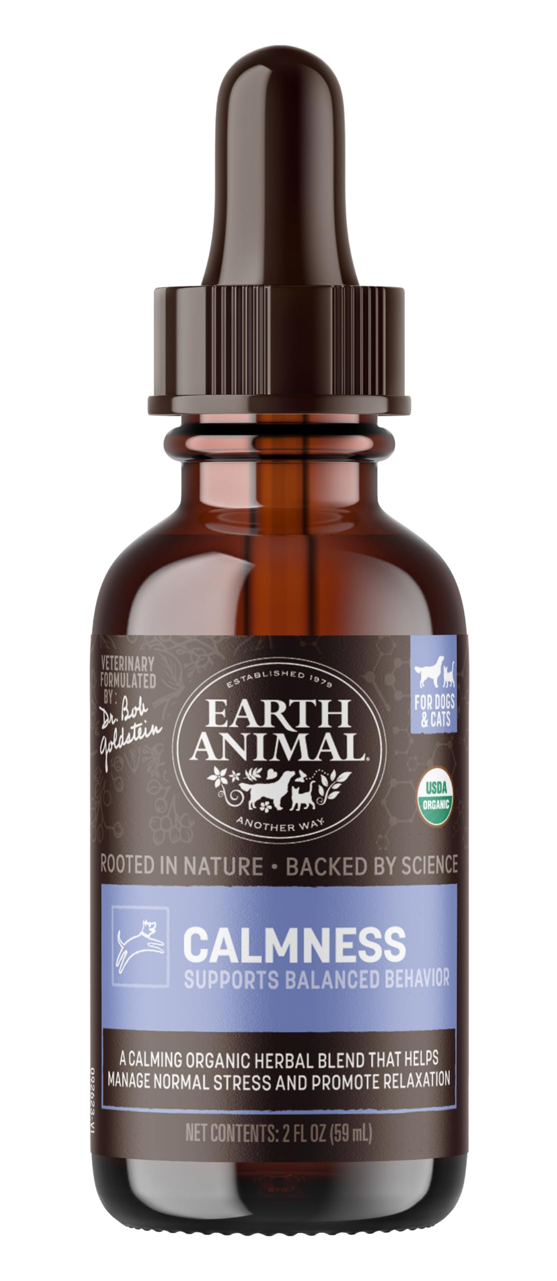 Earth Animal Herbal Remedies | Calmness | 2 fl oz
