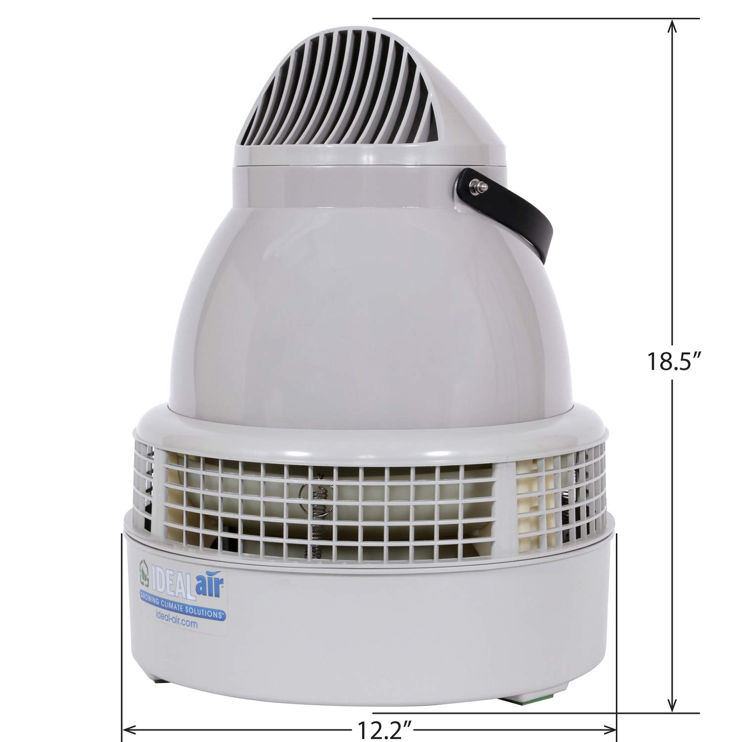 Ideal-Air Commercial Grade Humidifier with Multi-Directional Fogging Head, Indoor Plant Humidifier for Large Rooms, 75 Pints