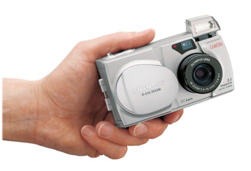 OM SYSTEM OLYMPUS Camedia D-510 2MP Digital Camera w/ 3x Optical Zoom