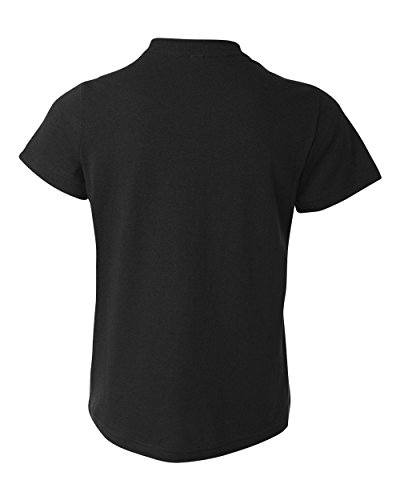 Bella + Canvas Youth Jersey T-Shirt L VINTAGE BLACK
