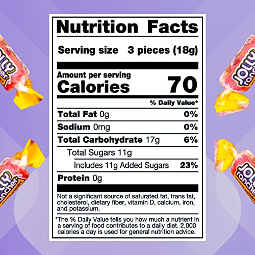 Jolly Rancher Watermelon Hard Candy, Individually Wrapped, Bulk Candy Bag - 1 Pound (16 oz)