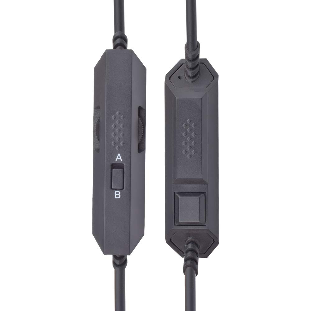 Astro A40 Replacement Cable Inline Mute Volume Control with Microphone for Astro A10/A30/A50 Gaming Headsets Cord Lead Compatible with Xbox One Play Station 4 PS4 PC Mobile MixAmp (A&B Modes/100CM)