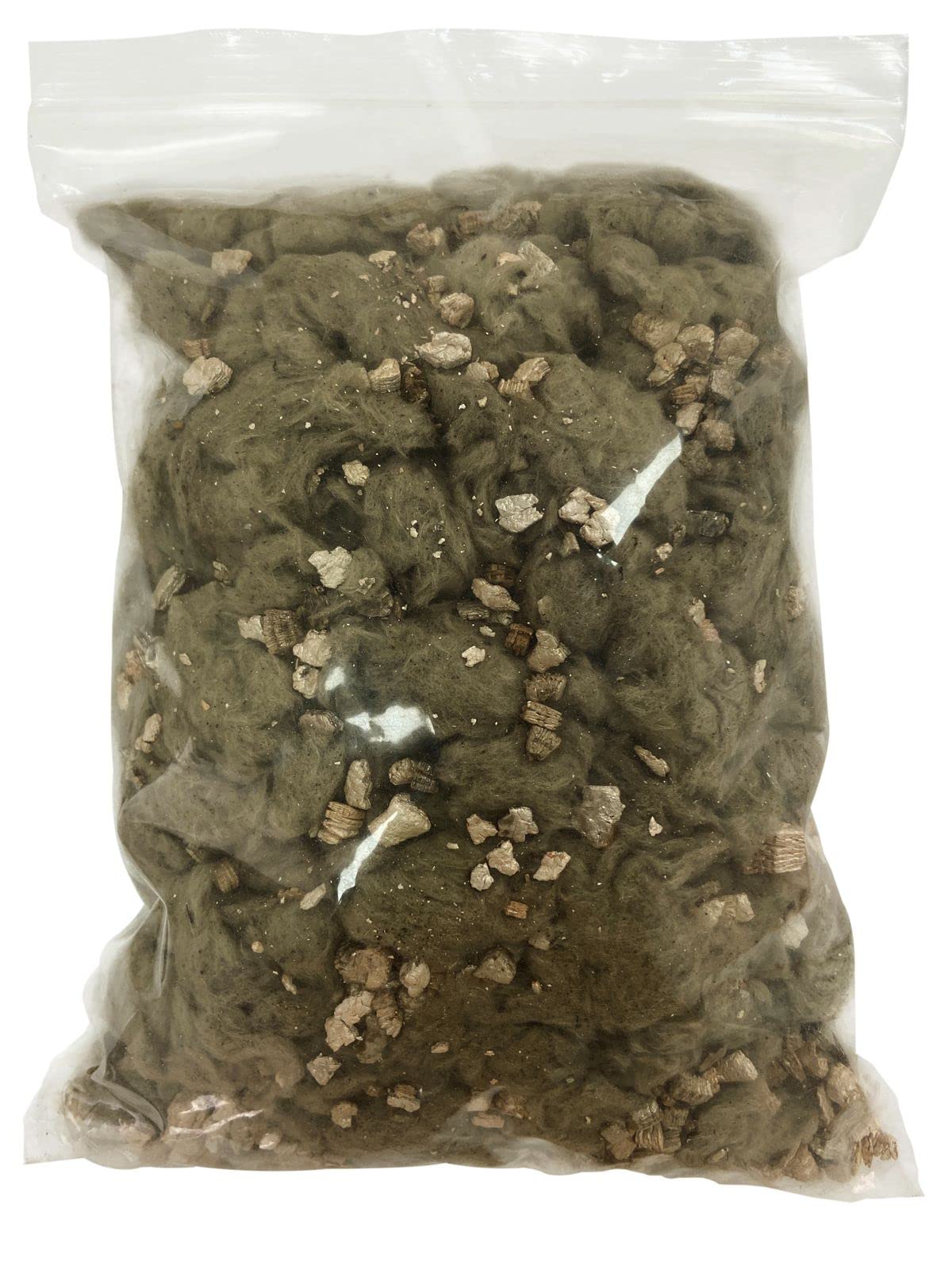 Glowing Embers Rock Wool Mixed with Vermiculite for Vented Gas Log Sets, Inserts,Fireplaces, Fire-Pit and Stoves, 12oz