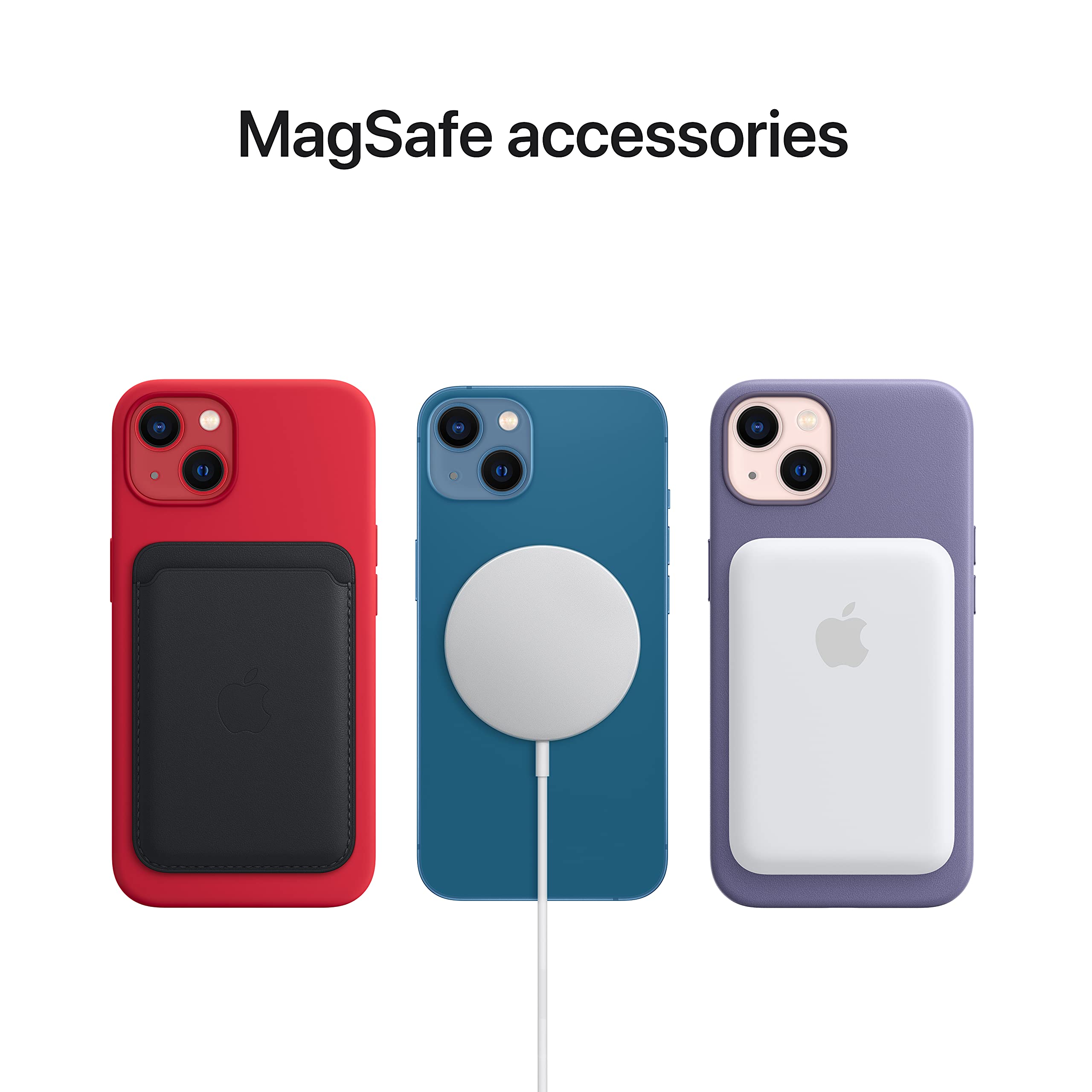 Apple Leather Wallet with MagSafe (for iPhone) - Now with Find My Support - Ink 