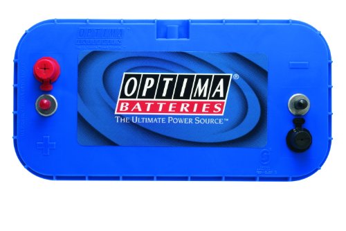 OPTIMA Batteries High Performance D31M BlueTop Dual Purpose Deep Cycle and Starting Sealed AGM Boat and RV Battery, 900 CCA, Dual Terminal, Maintenance Free, Versitile Mounting